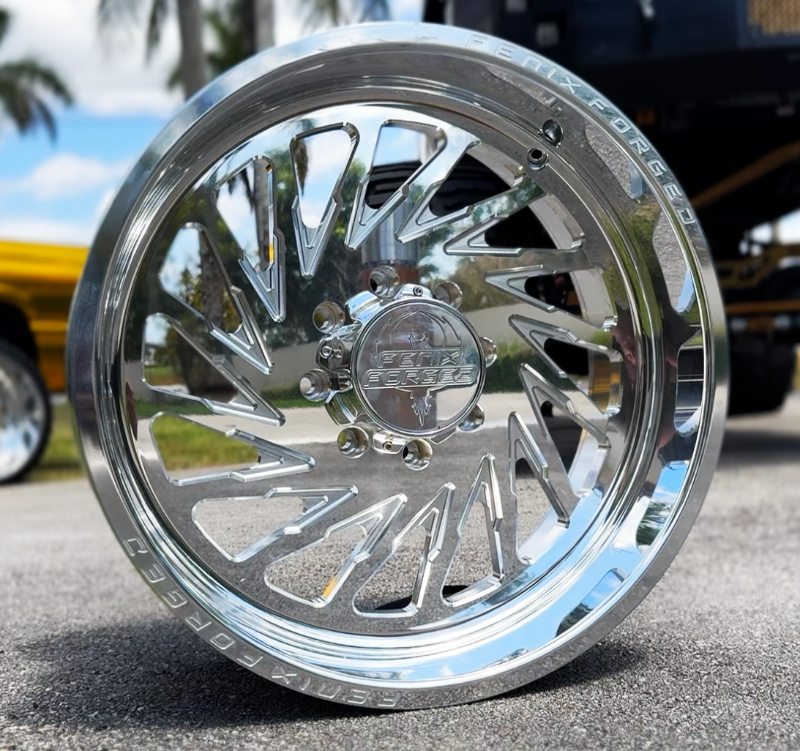 Custom Forged Wheels (20x11-26x16) With Custom Engraved Floater Caps ...