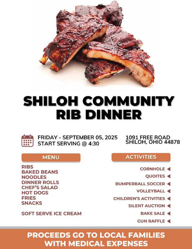 Shiloh Community Fundraiser | Raffle Creator