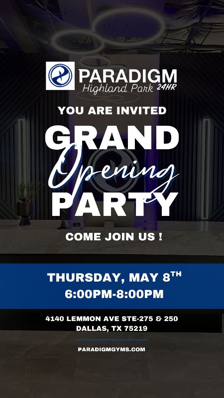 PARADIGM Gym 24HR Grand Opening Raffle | Raffle Creator